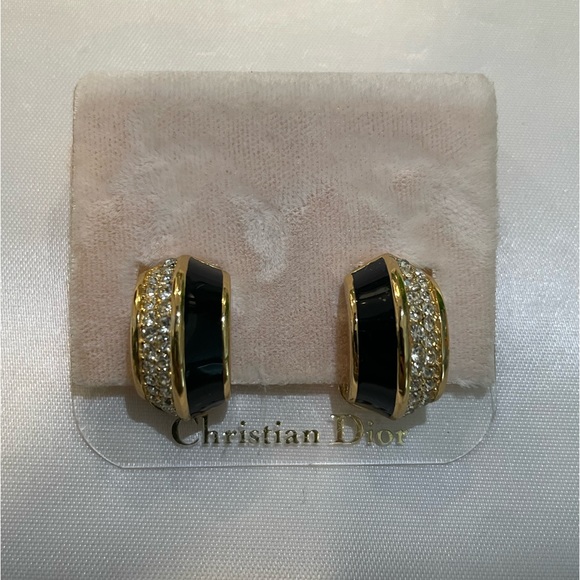 Dior | Jewelry | Christian Dior Vintage Art Deco 9s Earrings | Poshmark